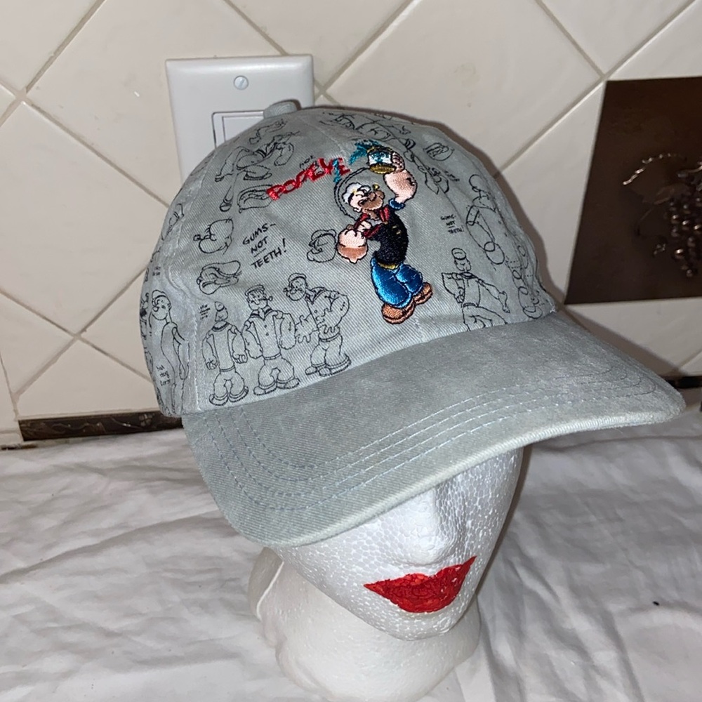 Rare Vintage Universal Studios Popeye Cartoon Hat - Gem